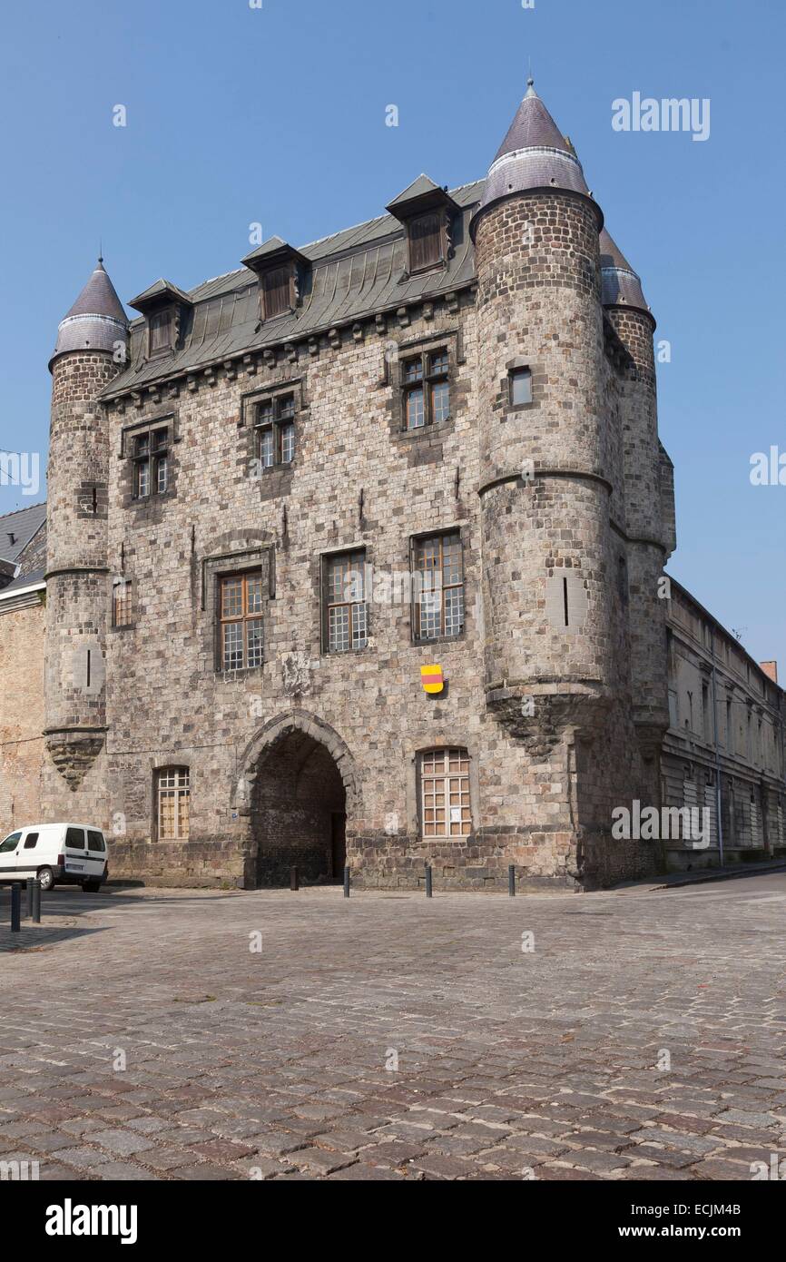 France, Nord, Conde sur l'Escaut, Castle Bailleul Stock Photo - Alamy