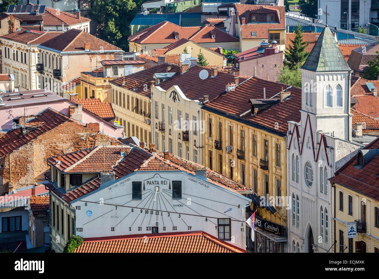 Republic of Macedonia, Bitola, general view of downtown Stock Photo - Alamy