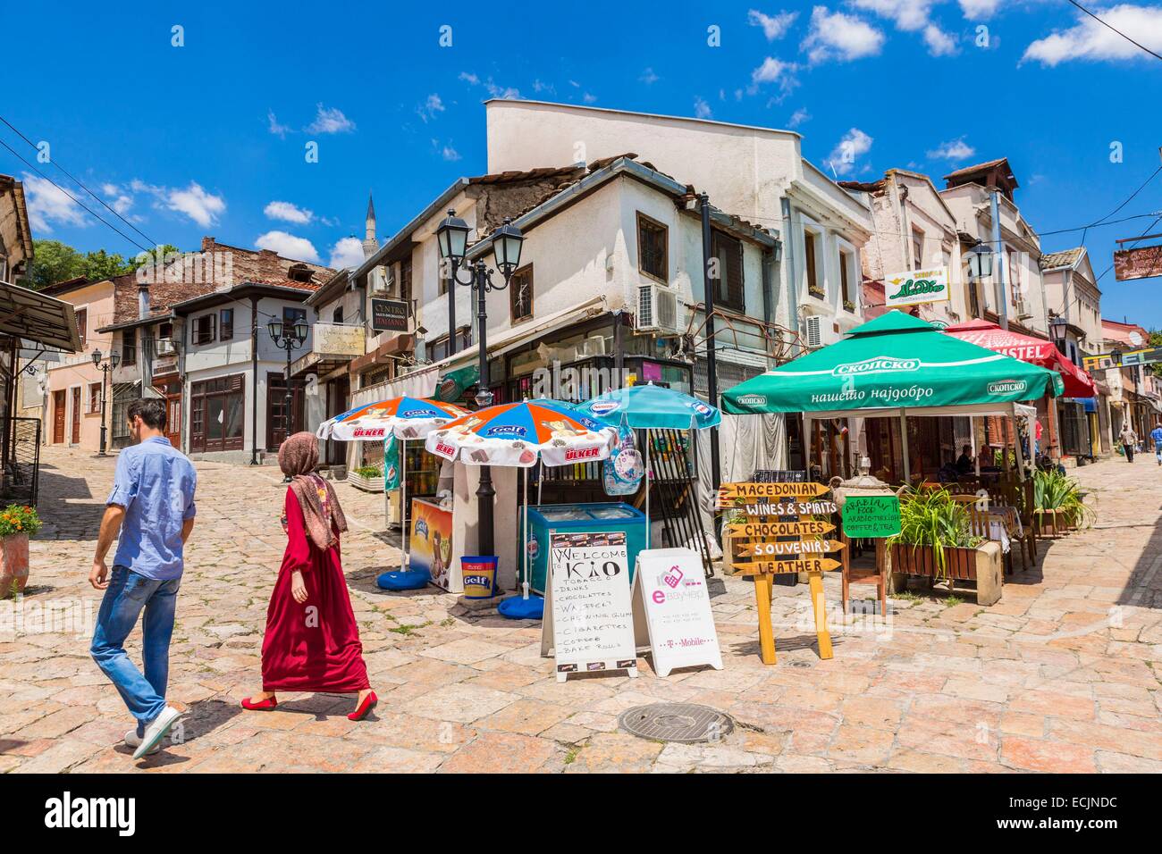 Skopje macedonia street hi-res stock photography and images - Alamy