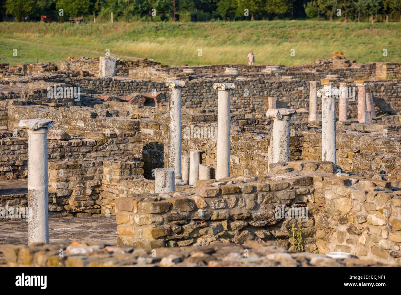 Republic of Macedonia, Gradsko, Roman archaeological site of Stobi ...