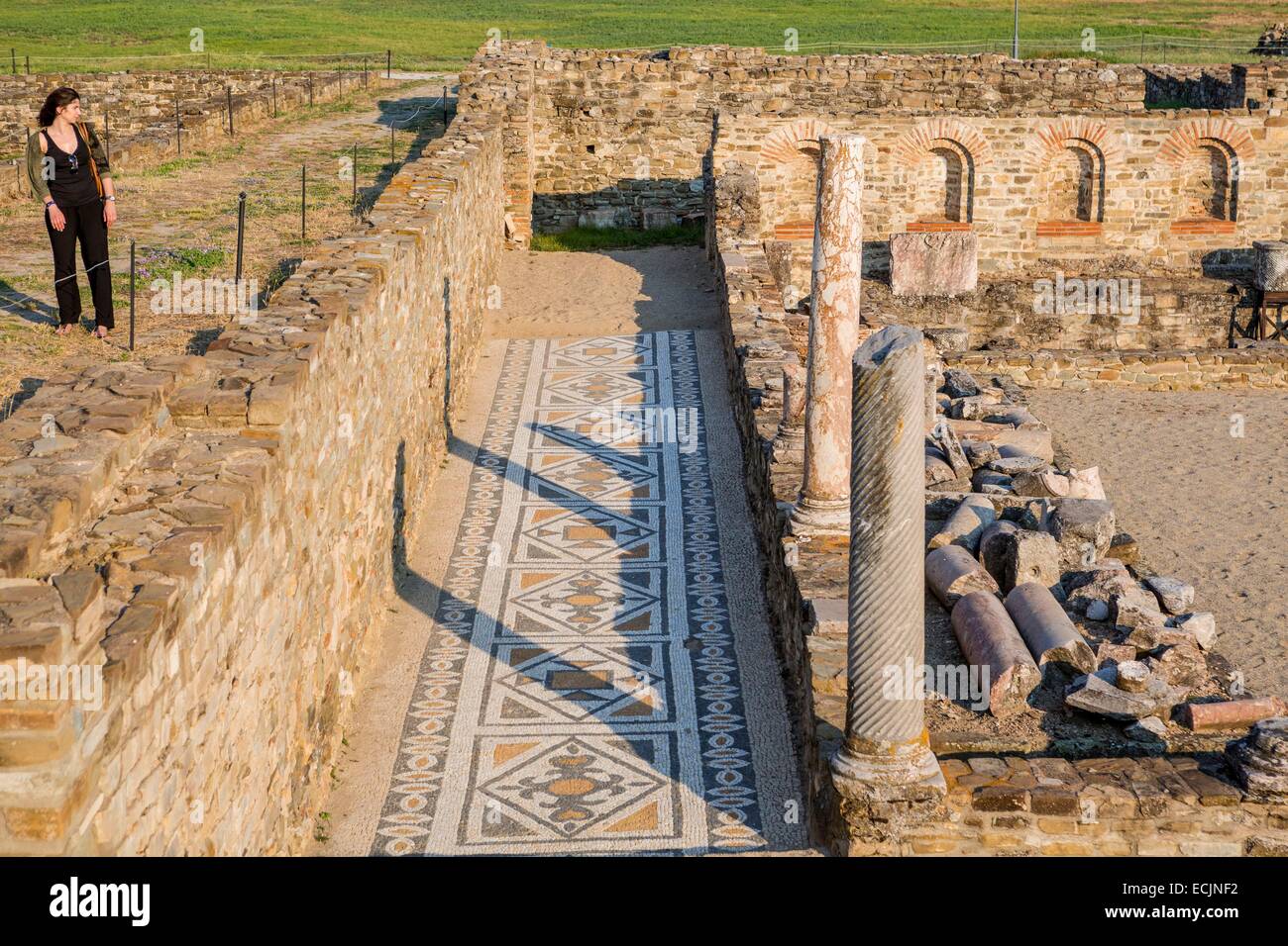 Republic of Macedonia, Gradsko, Roman archaeological site of Stobi ...