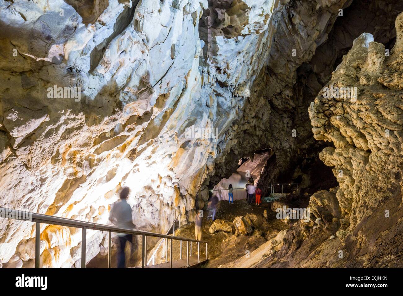 Republic of Macedonia, Sarai, the lake and canyonof Matka, Cave Brelo ...