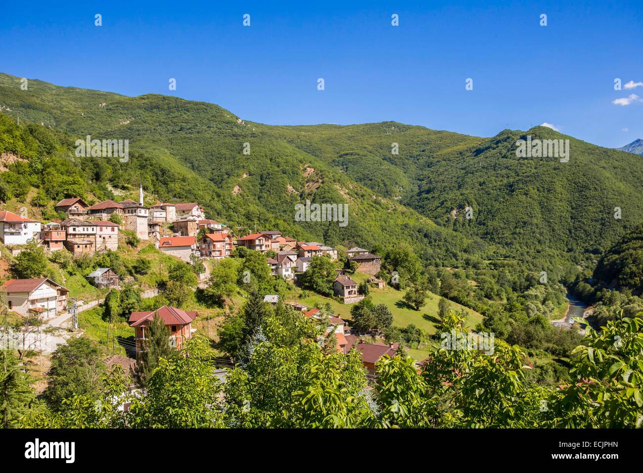 Mavrovo village hi-res stock photography and images - Alamy