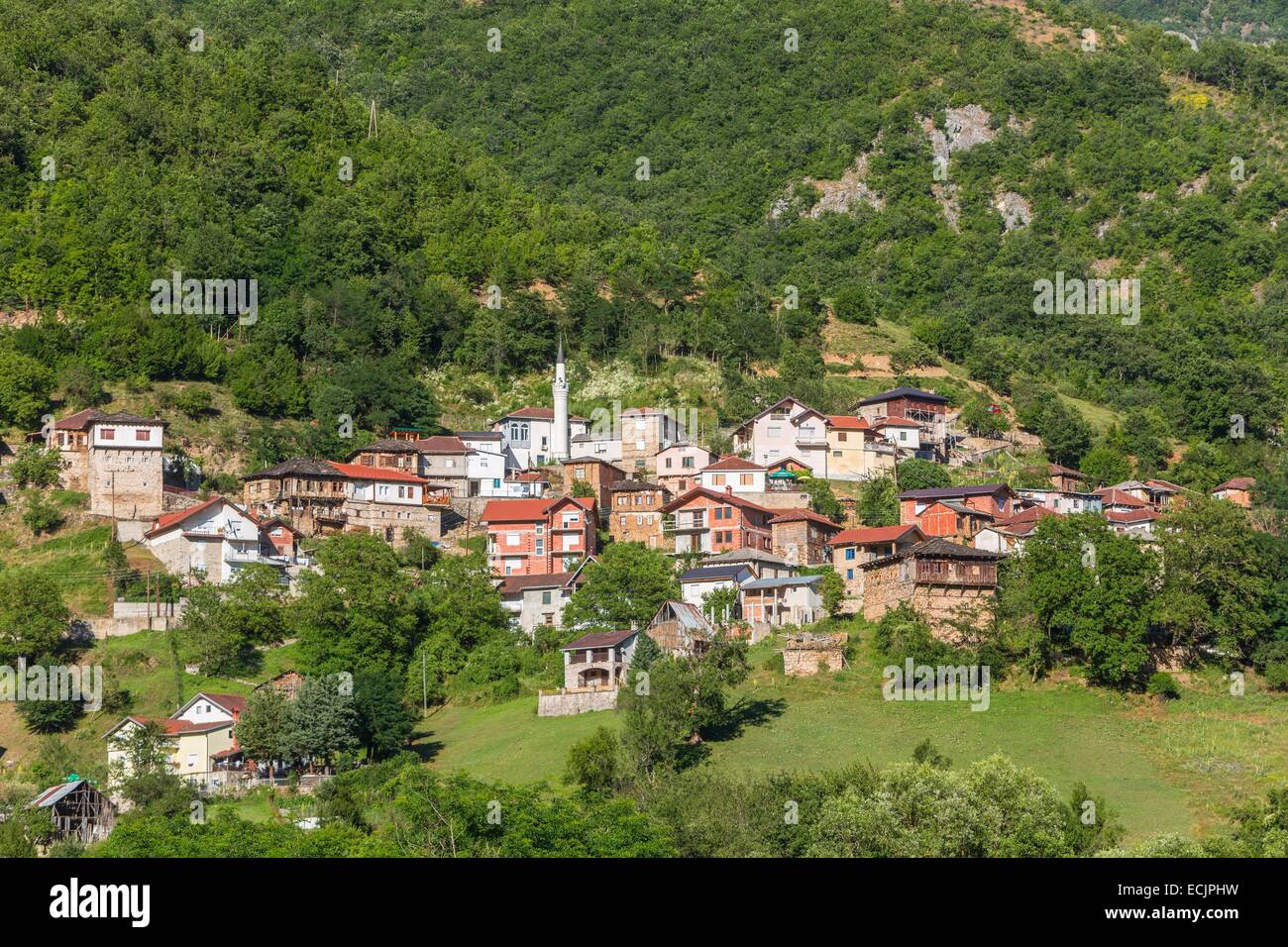 Republic of Macedonia, National Park Mavrovo, Mavrovo Stock Photo - Alamy