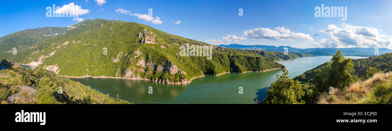 Republic of Macedonia, Lake Debar Stock Photo - Alamy