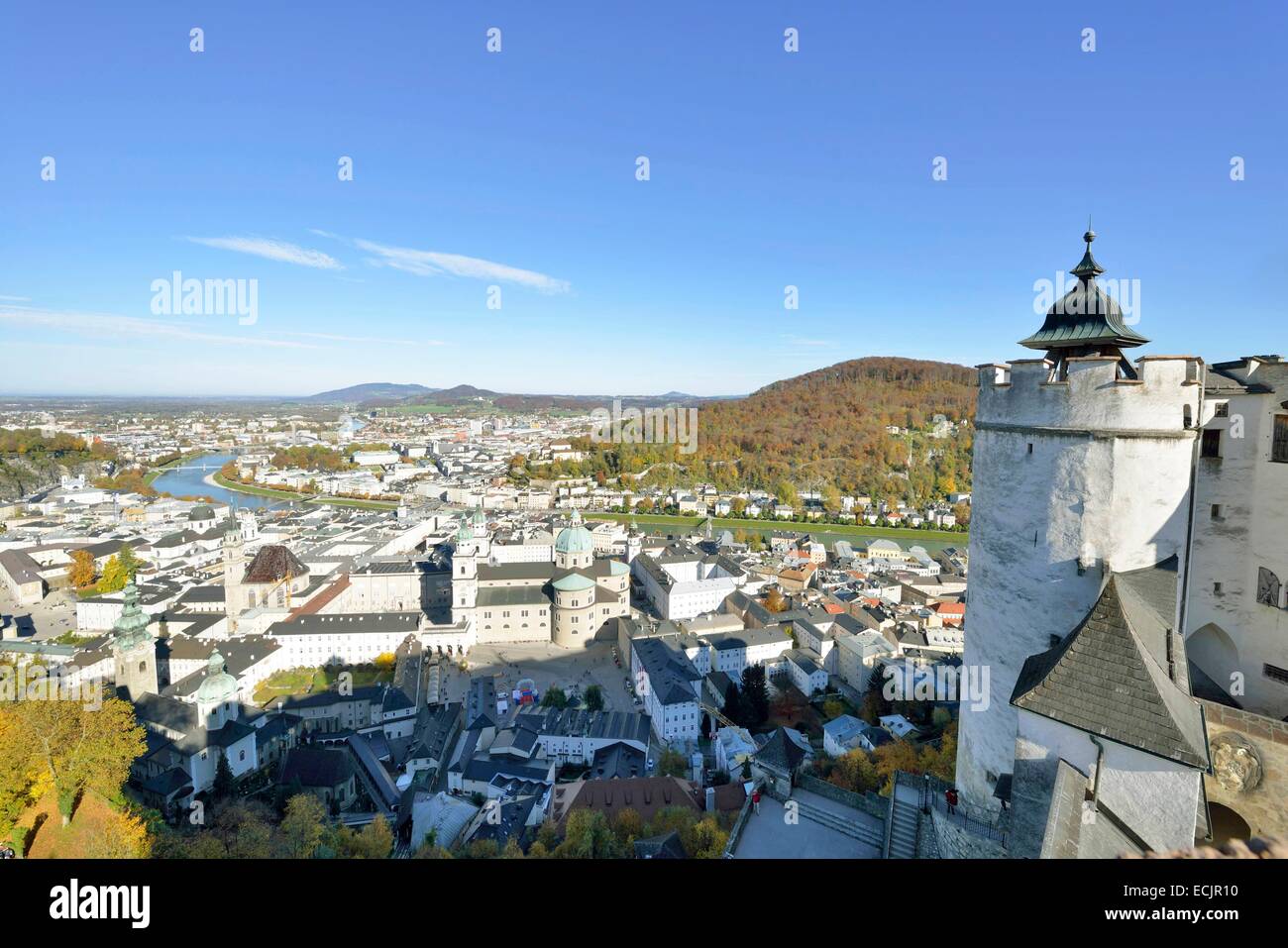 Austria, Salzburg, historic centre listed as World Heritage by UNESCO ...