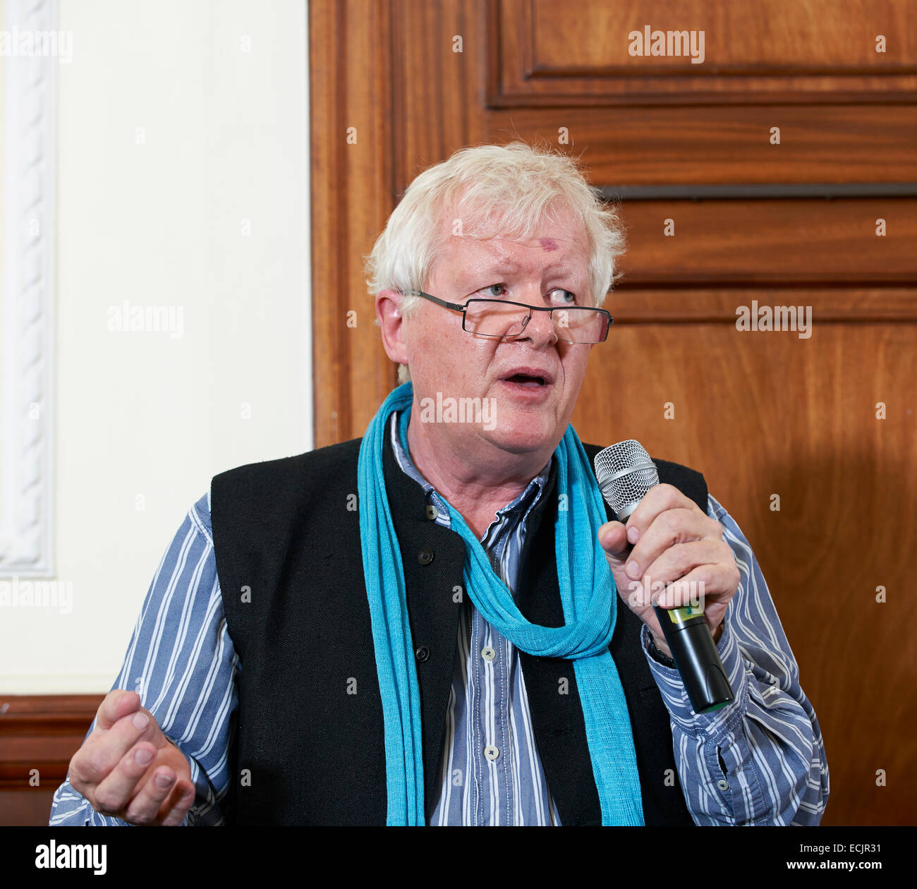 Rick Stroud at the Oldie Literary Lunch 09-12-14 Stock Photo - Alamy