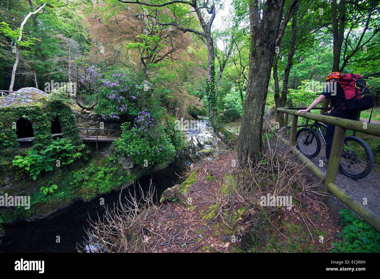 United Kingdom, Northern Ireland, County Down, Bryansford, the verdant ...