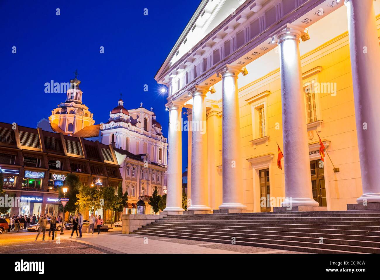 Baroque architecture vilnius hi-res stock photography and images - Alamy
