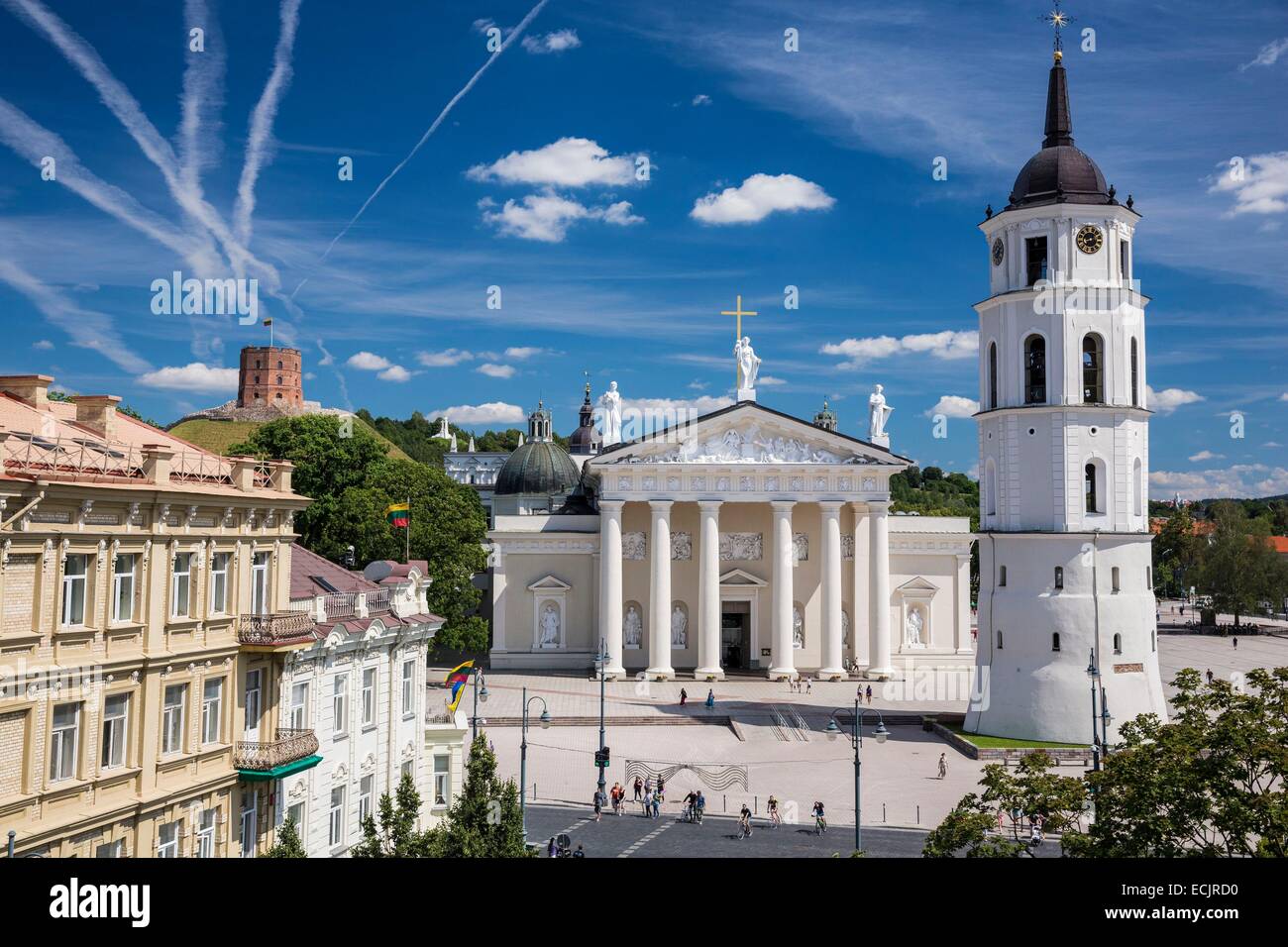 Lithuania (Baltic States), Vilnius, historical center, listed as World ...