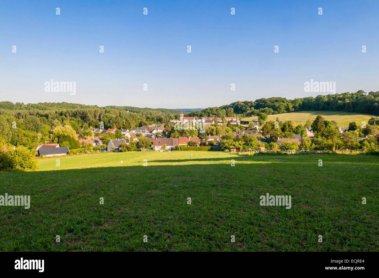 France, Oise, Chelles, in the Compiegnois Stock Photo - Alamy