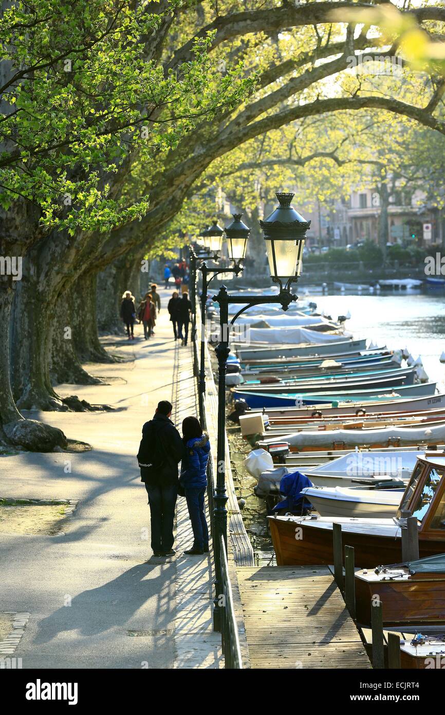 France, Haute Savoie, Annecy, channel Vasse Stock Photo - Alamy