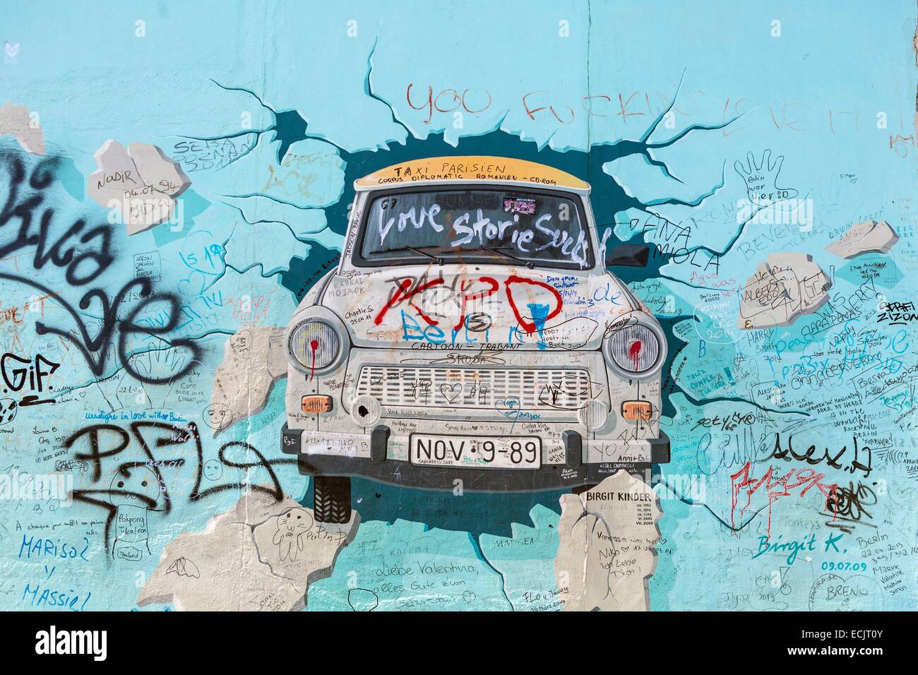 Trabant mural hi-res stock photography and images - Alamy