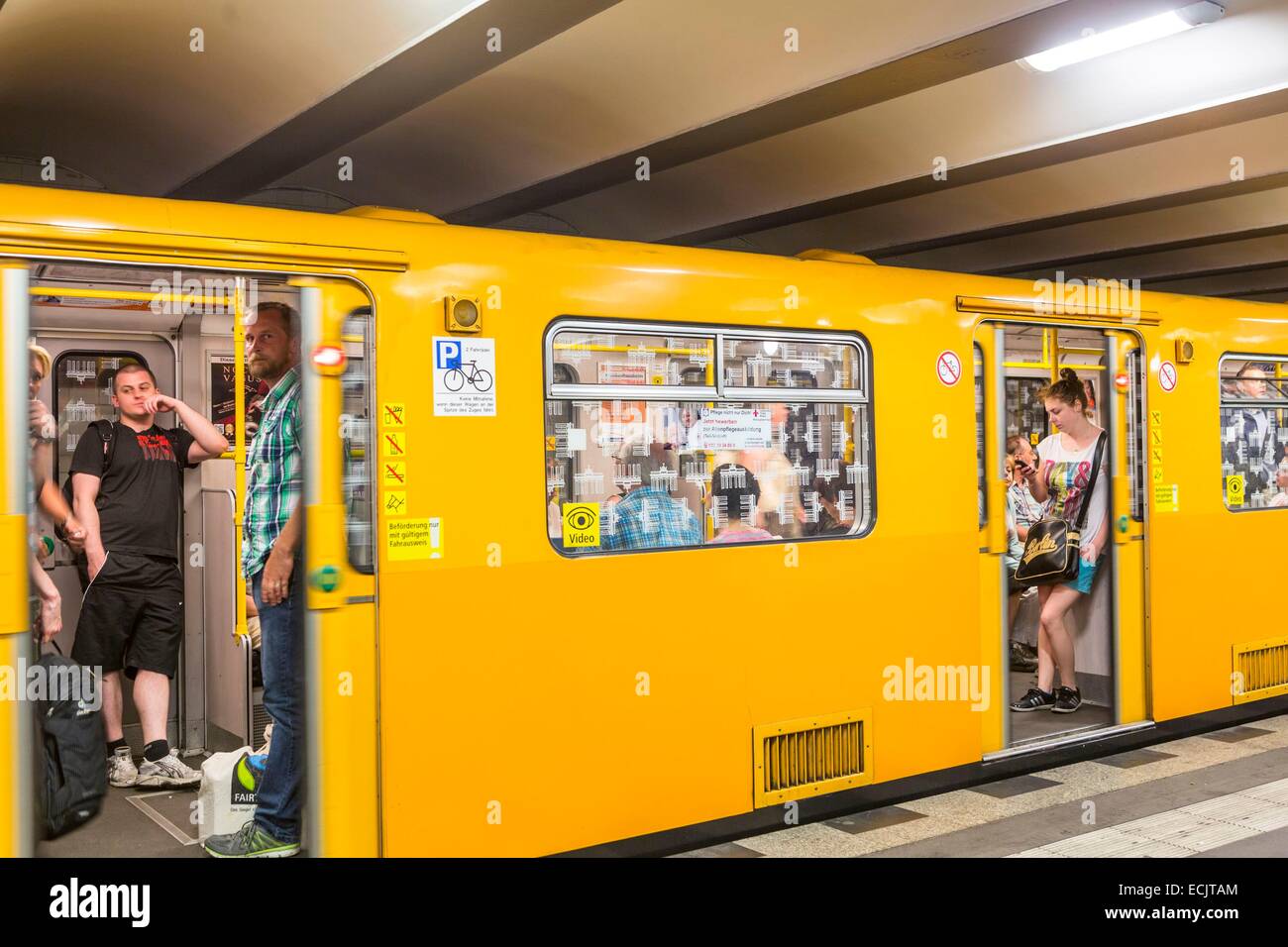 Germany, Berlin, subway Stock Photo - Alamy