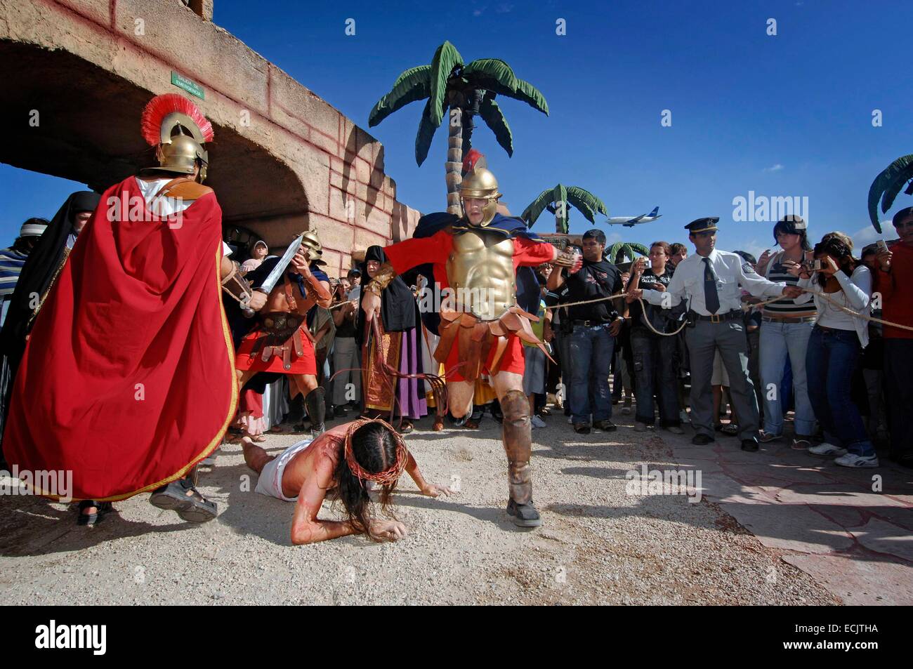 Argentina, Buenos Aires, Tierra Santa theme park, during the Holy Week ...