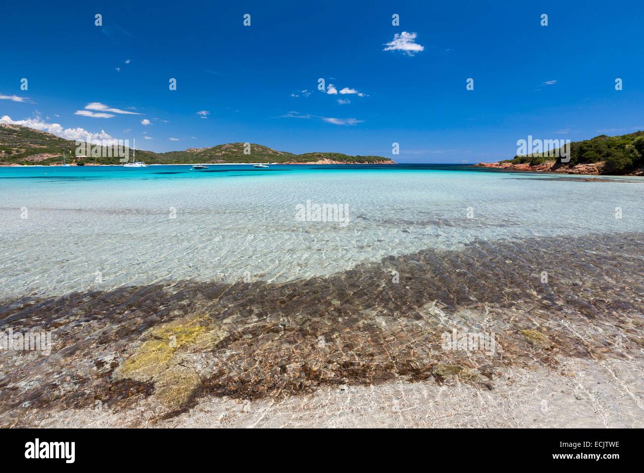 France, Corse du Sud, Bonifacio, Rondinara bay Stock Photo - Alamy