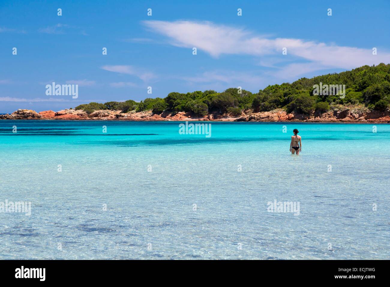 France, Corse du Sud, Bonifacio, Rondinara bay Stock Photo - Alamy