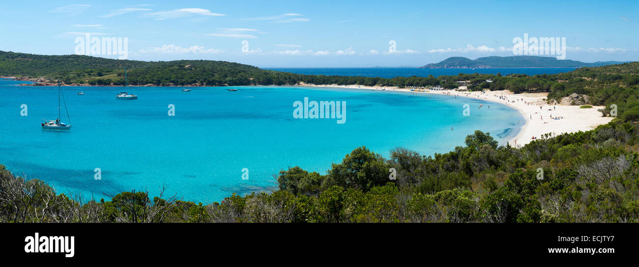 France, Corse du Sud, Bonifacio, Rondinara bay Stock Photo - Alamy