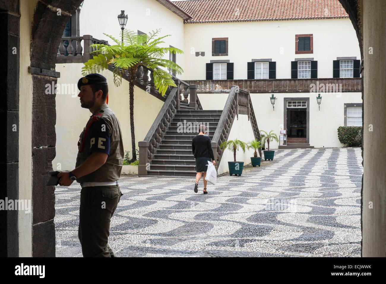 Portugal, Madeira island, Funchal, Fortaleza and Palacio de Sao ...