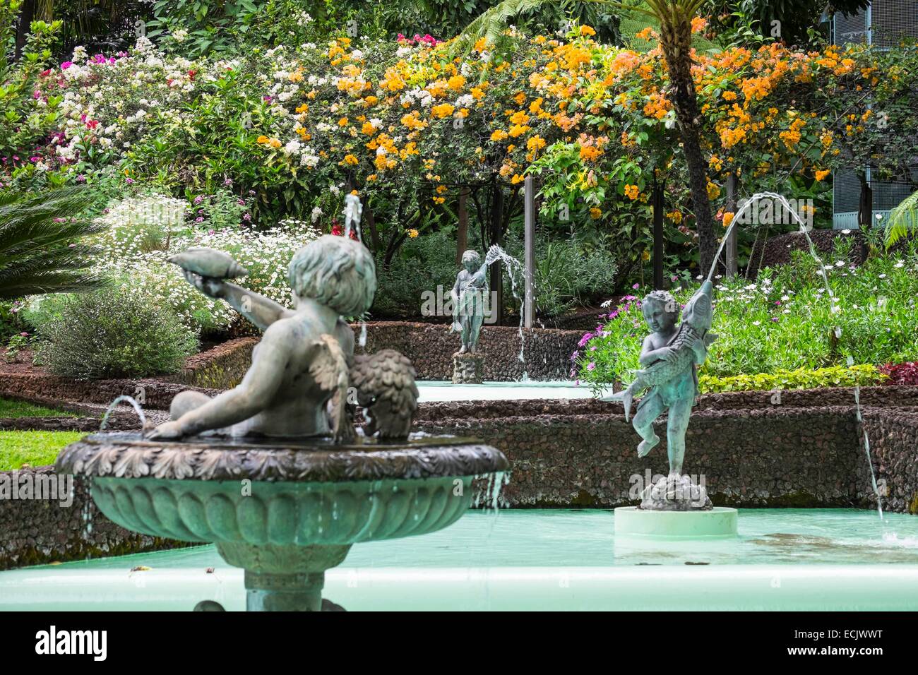 Portugal, Madeira island, Funchal, Quinta Vigia is a historical manor ...
