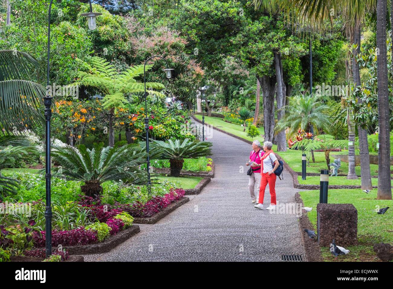 Portugal, Madeira island, Funchal, Quinta Vigia is a historical manor ...