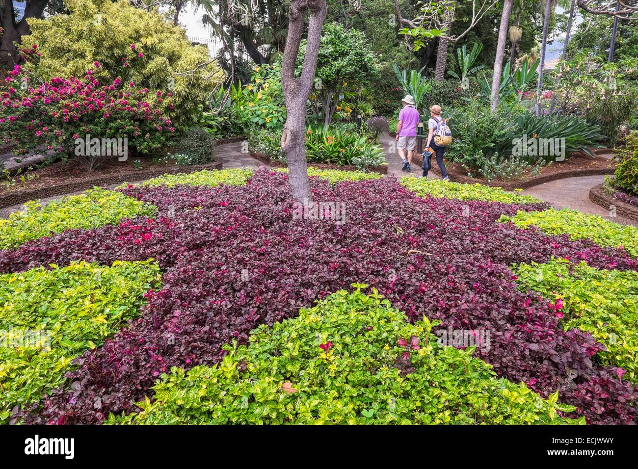 Portugal, Madeira island, Funchal, Quinta Vigia is a historical manor ...