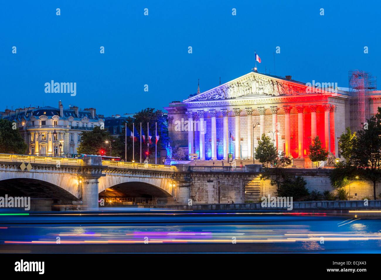 France, Paris, area listed as World Heritage by UNESCO, the National ...