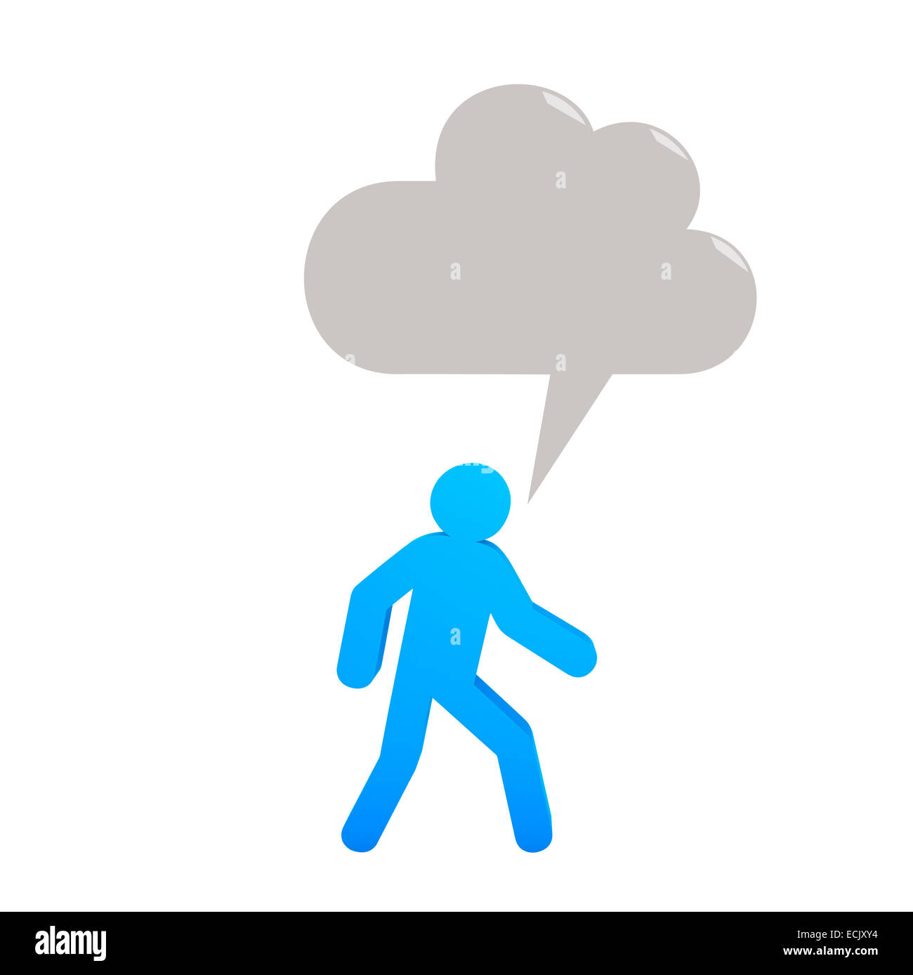 Colors message bubble speech Cut Out Stock Images & Pictures - Alamy