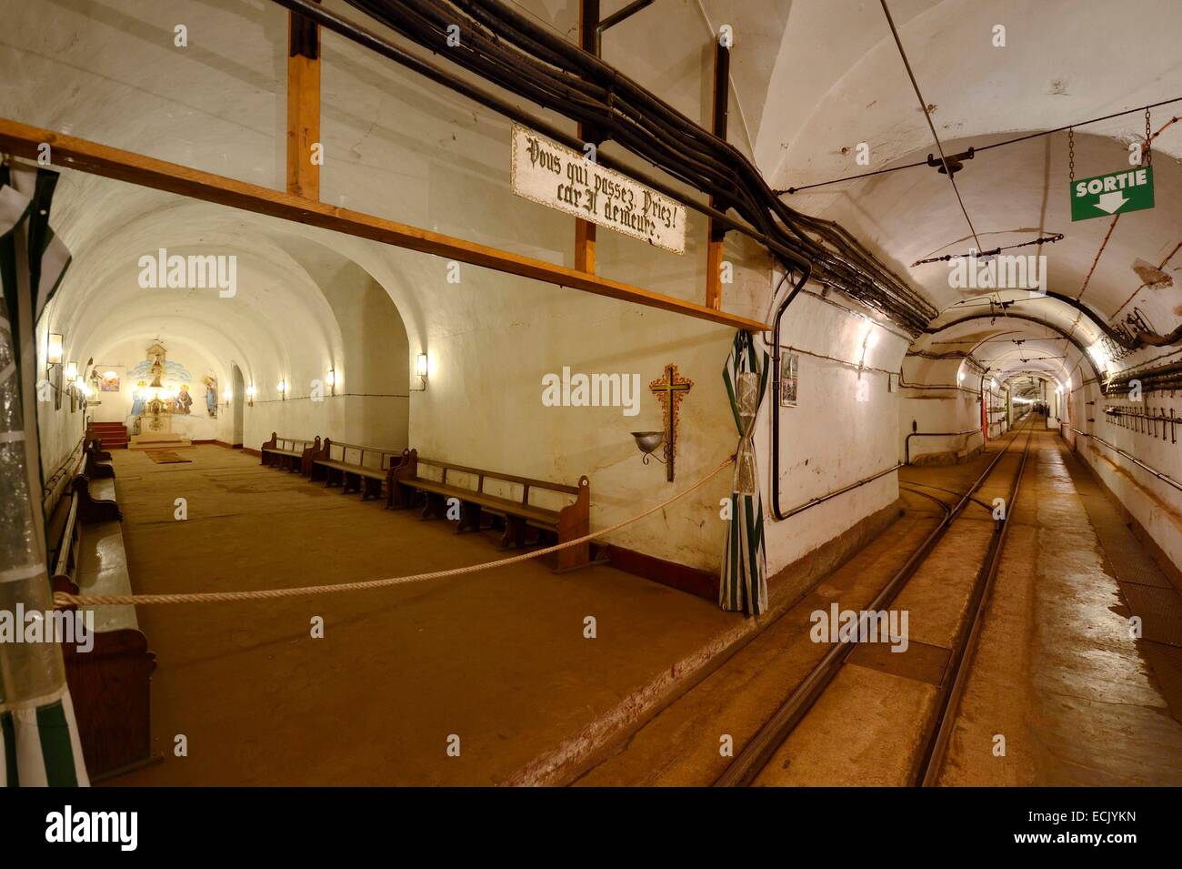 France, Moselle, Veckring, Maginot Line, Hackenberg Fortress, the ...