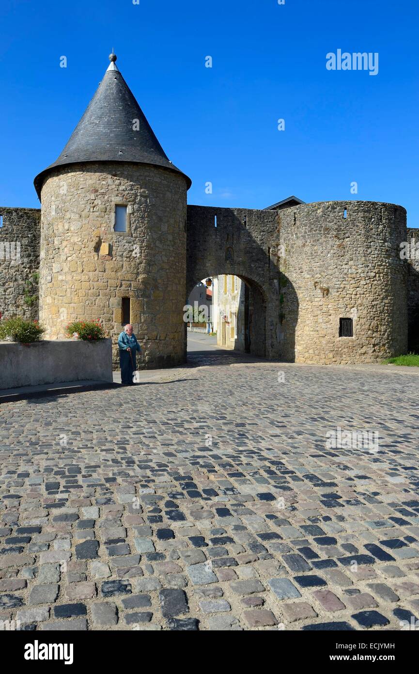 France, Moselle, Rodemack, labelled Les Plus Beaux Villages de France ...