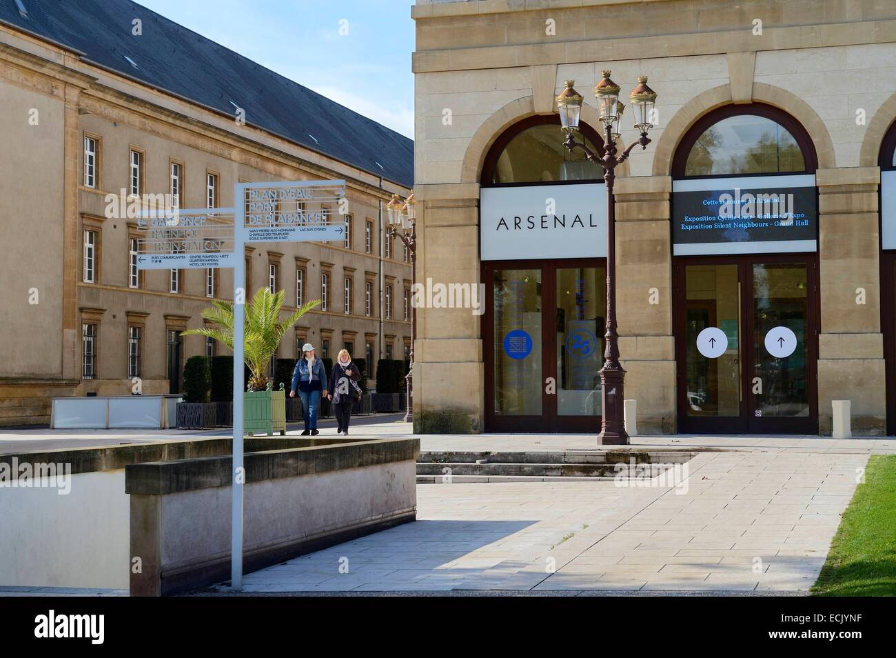 France moselle metz auditorium arsenal hi-res stock photography and ...