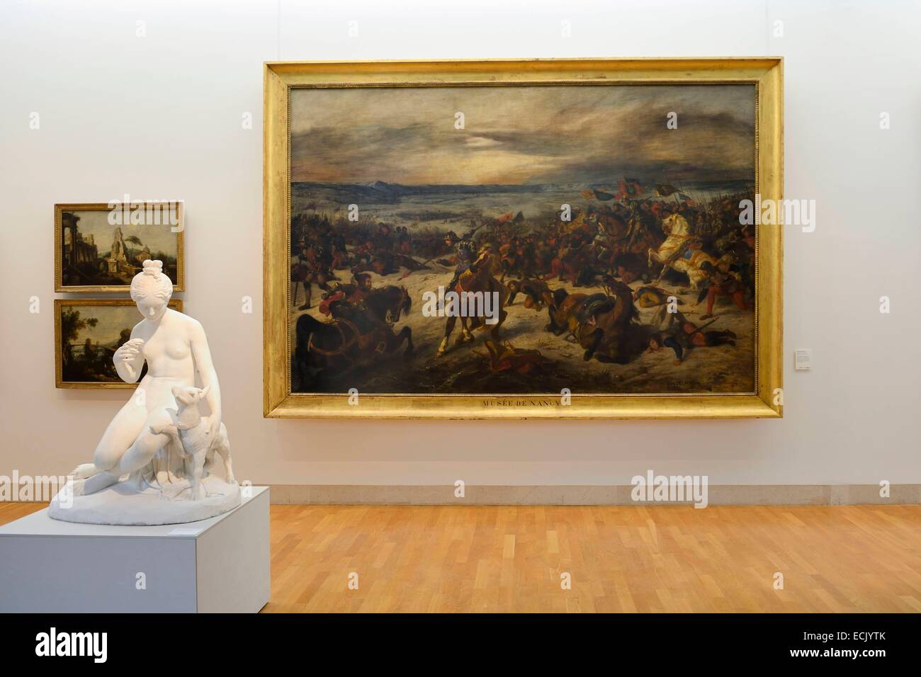 France, Meurthe et Moselle, Nancy, Stanislas square, Fine Arts museum ...