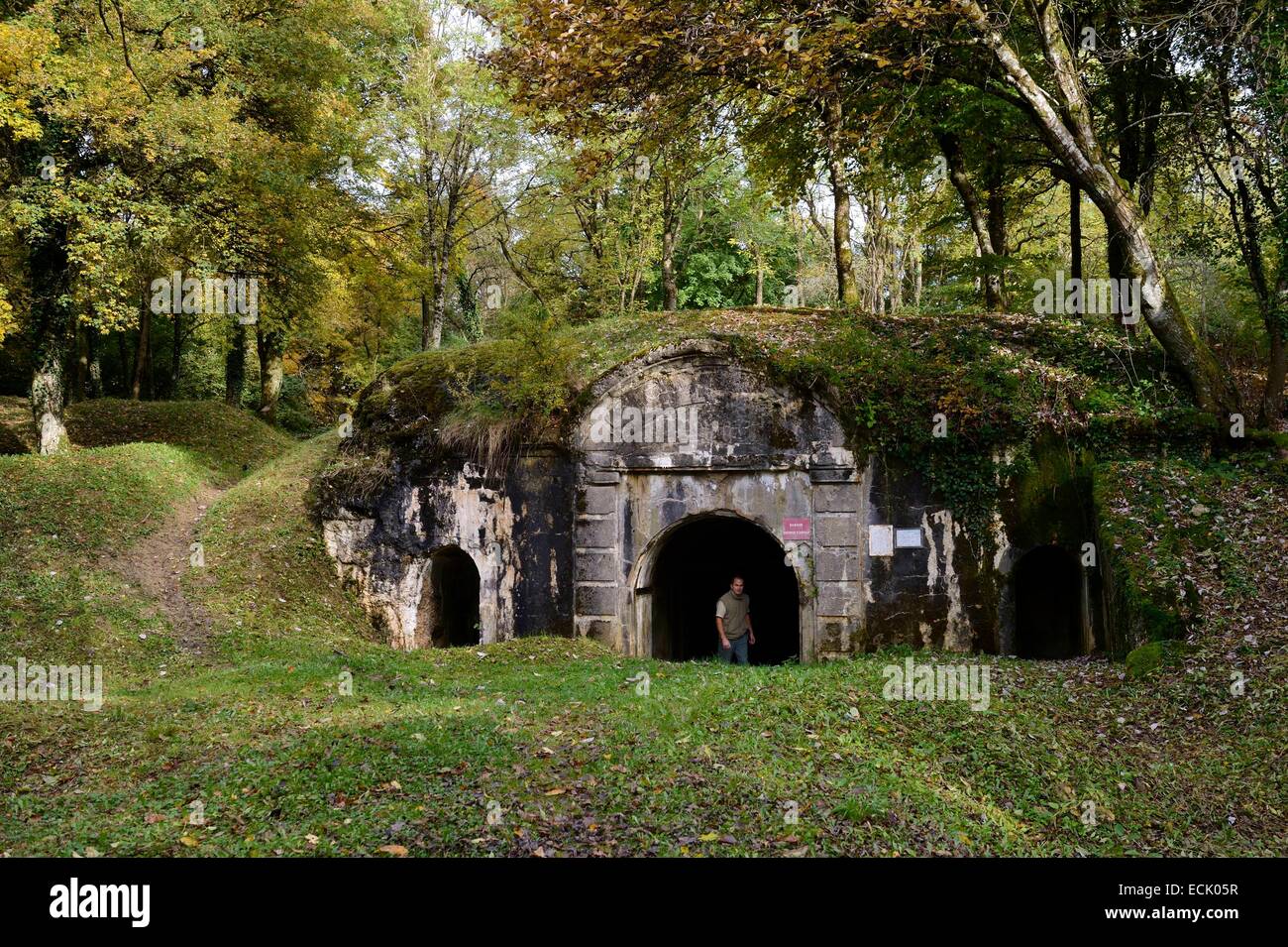 France, Meuse, Douaumont region, battle of Verdun, the Fort de Souville ...