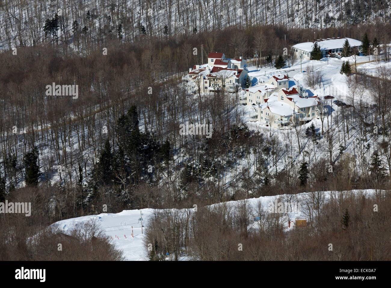 Canada, Quebec province, the region of the Eastern Townships, the ...