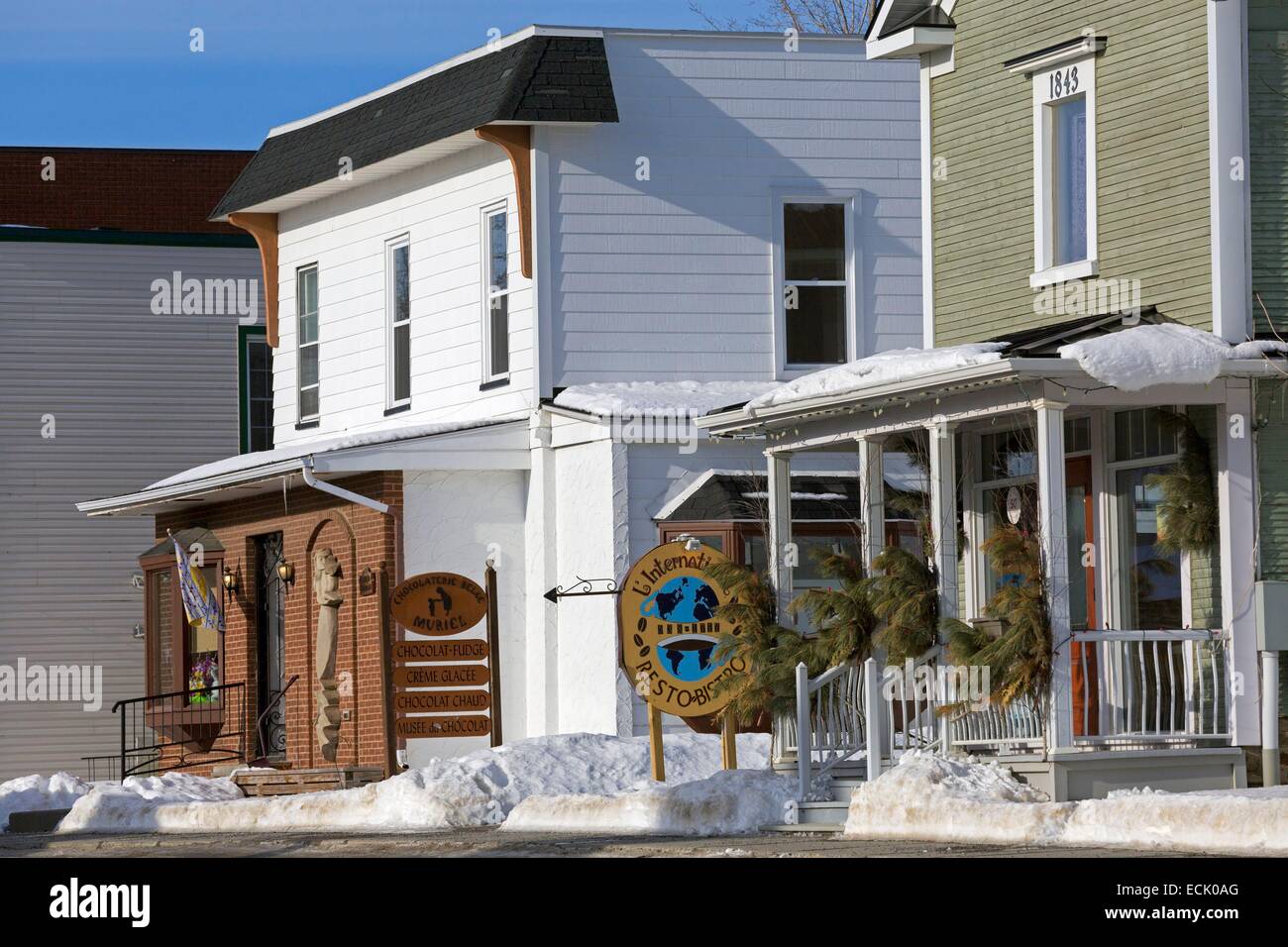 Canada, Quebec province, the region of the Eastern Townships, the ...