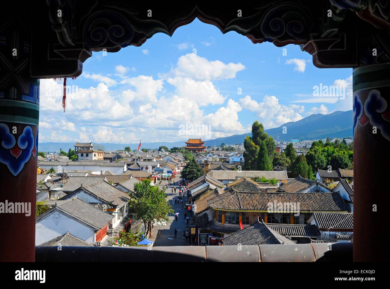China, Yunnan Province, Dali, old town Stock Photo - Alamy