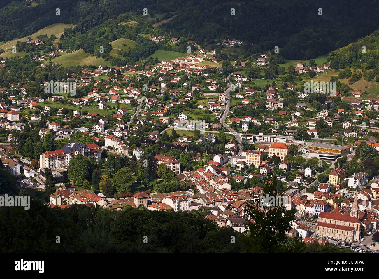 France, Isere, Allevard les Bains in Belledonne massif Stock Photo - Alamy