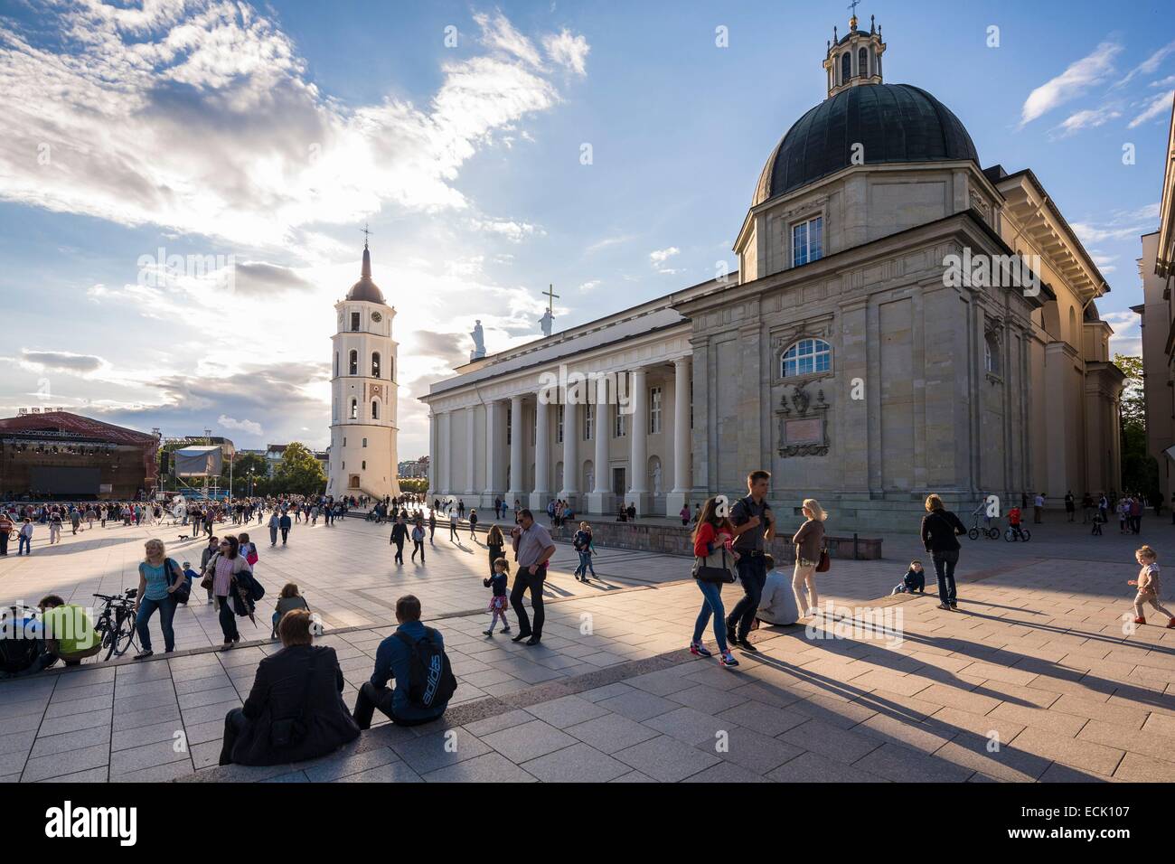 Lithuania (Baltic States), Vilnius, historical center listed as World ...