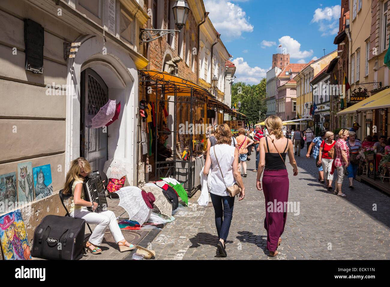 Lithuania (Baltic States), Vilnius, historical center listed as World ...