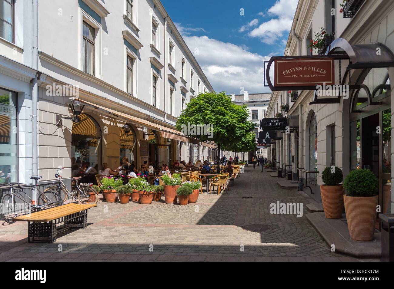 Riga cafe life hi-res stock photography and images - Alamy