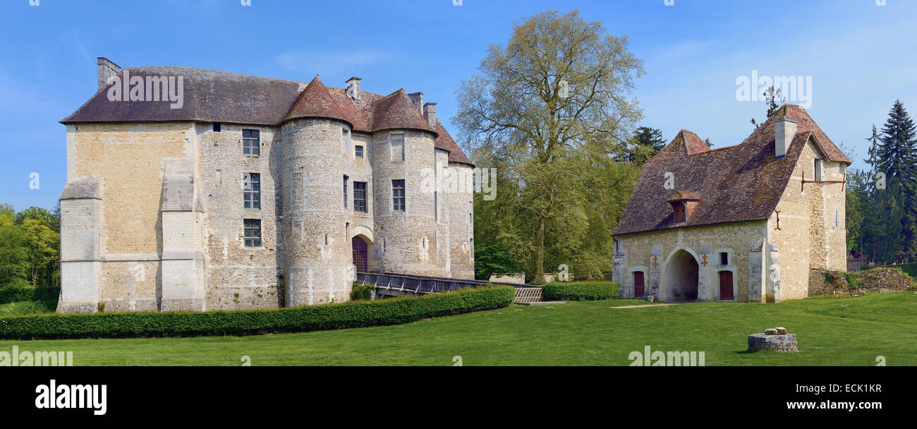 France eure harcourt harcourt castle hi-res stock photography and ...