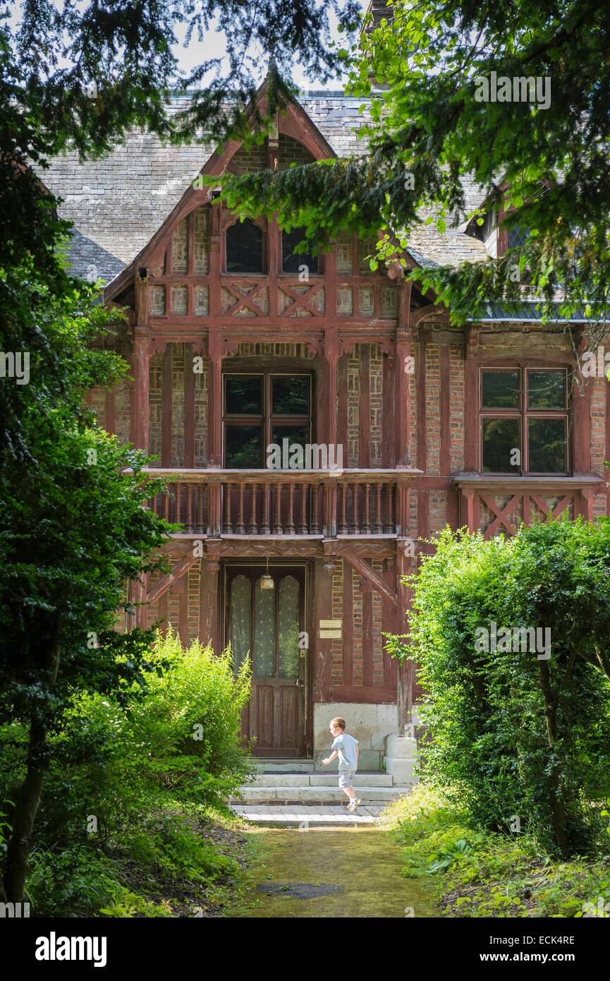 France, Seine Maritime, Cleres, Cleres Zoological Park, Anglo Norman ...