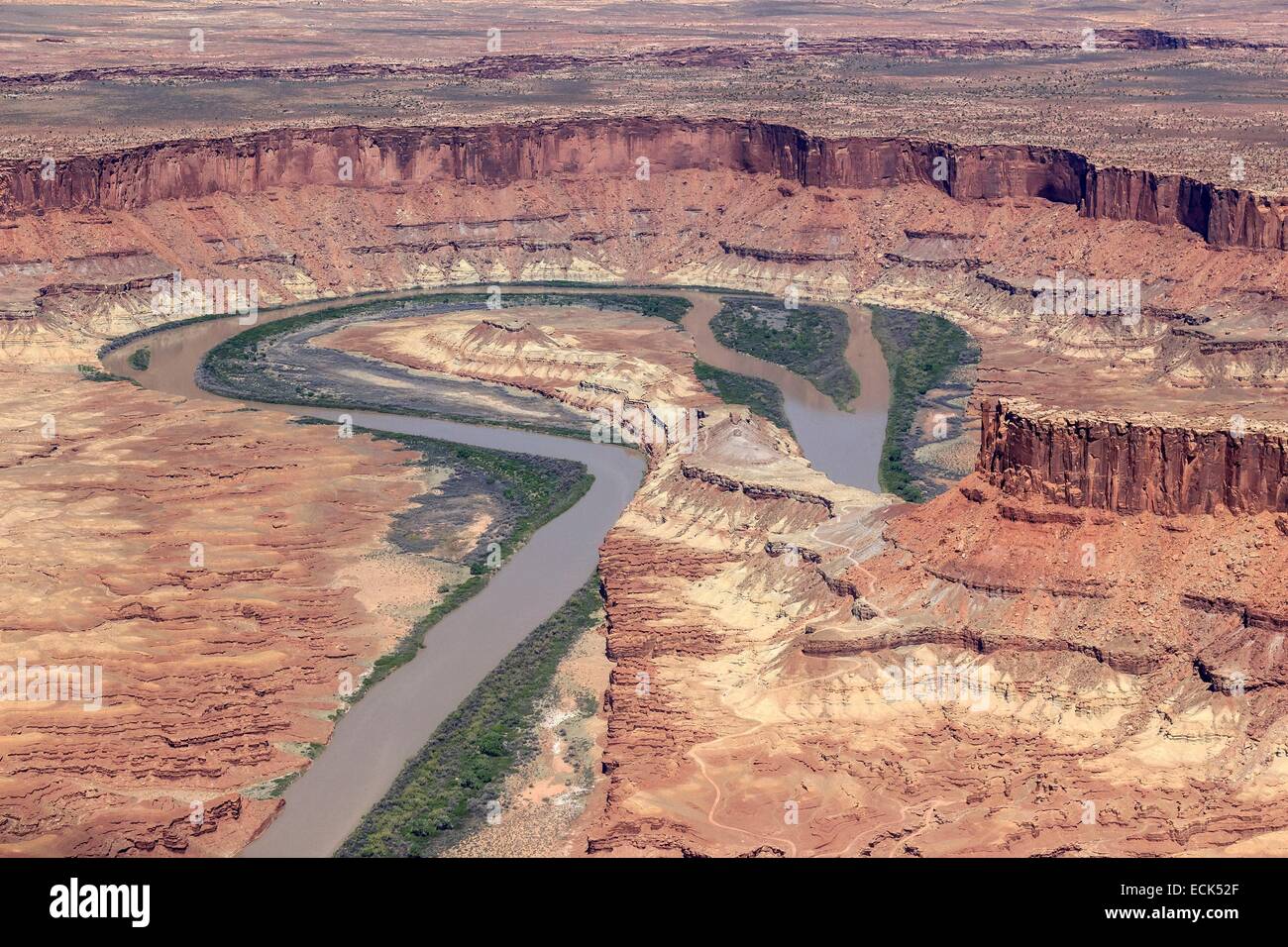 United States, Utah, Colorado Plateau, Canyonlands National Park ...
