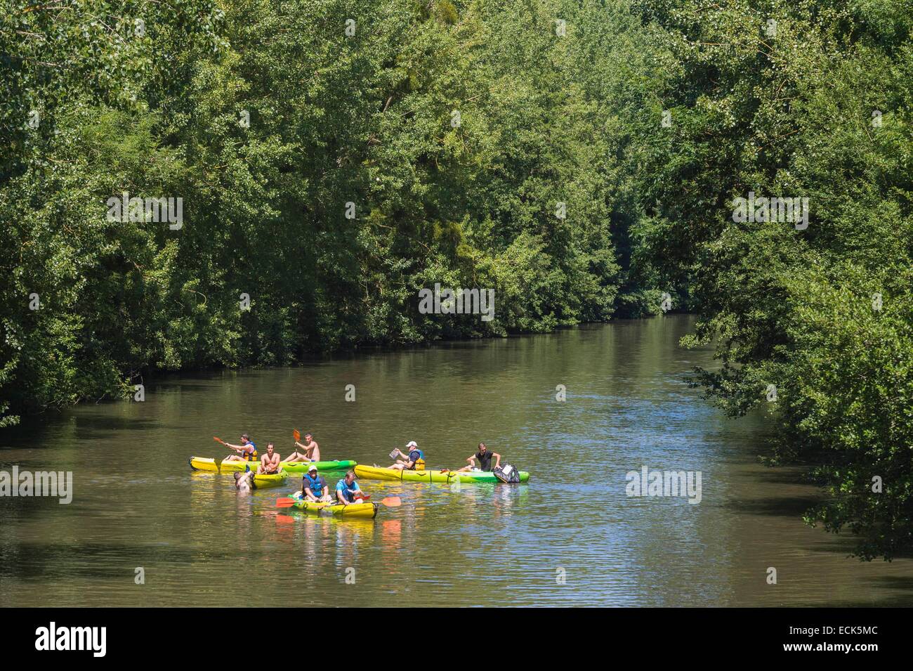 Eure river canoe hi-res stock photography and images - Alamy