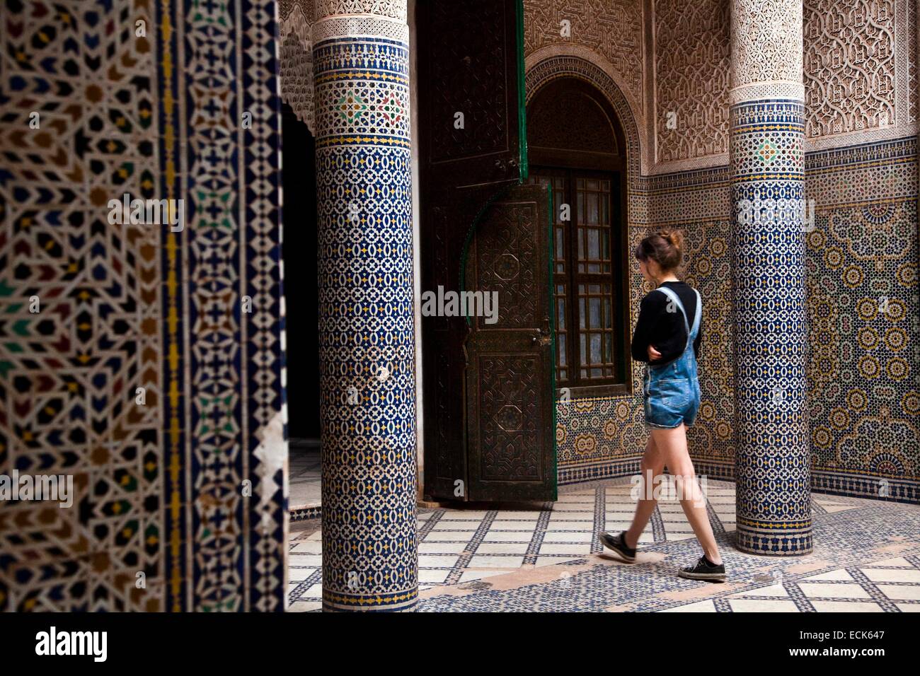 Morocco, Haut Atlas, Ounila Valley, Telouet Stock Photo - Alamy