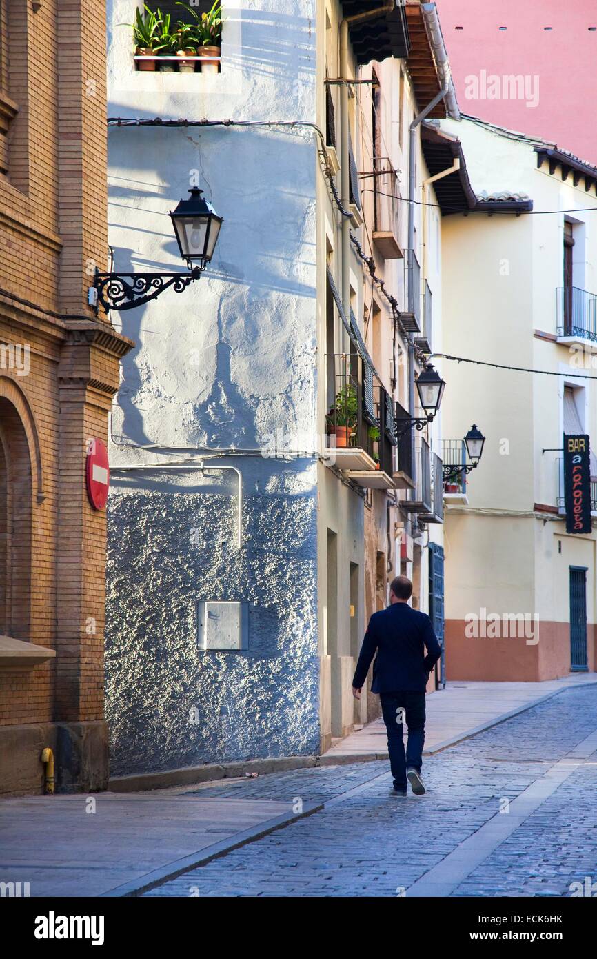 Spain, Aragon, Huesca province, Huesca City, Old town Stock Photo - Alamy