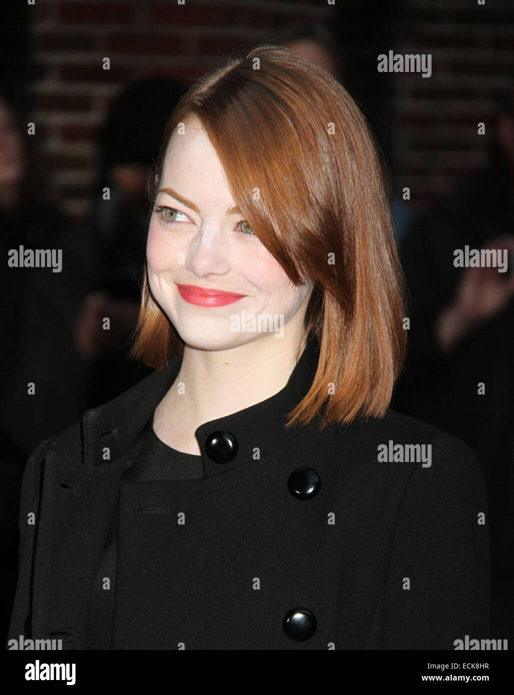 New York, New York, USA. 15th Dec, 2014. Actress EMMA STONE at 'The ...