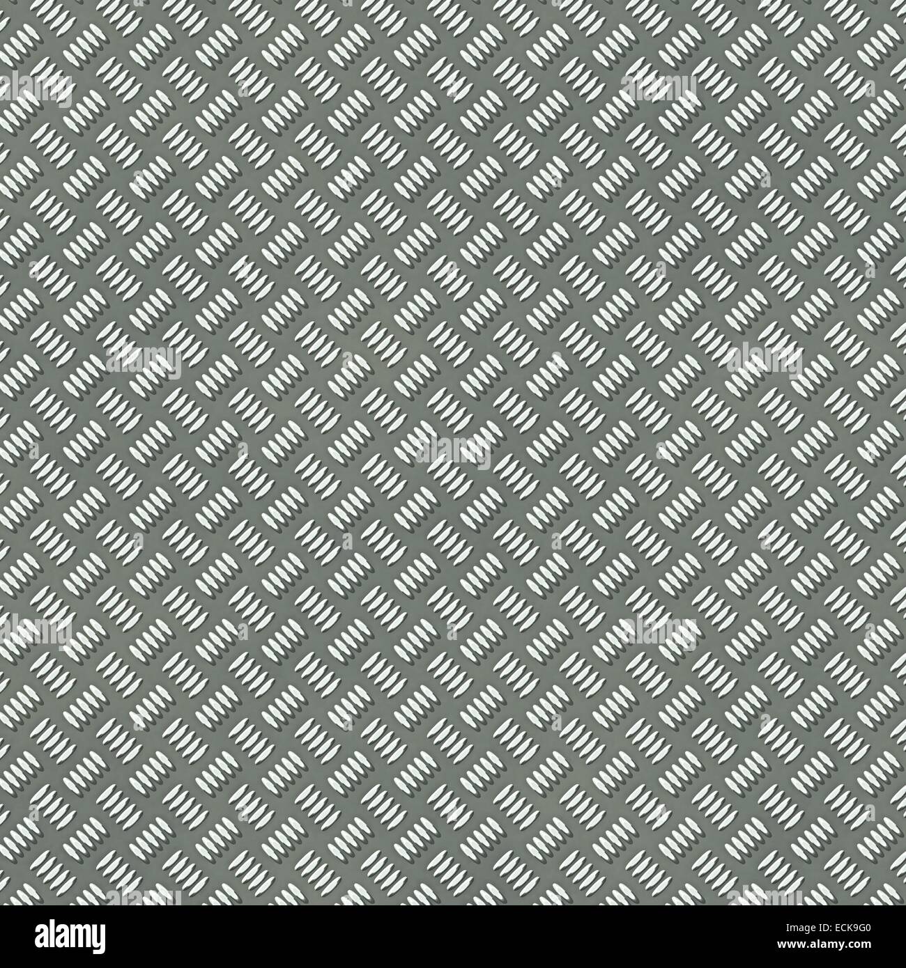 Illustration of the seamless silver metal plate with rib pattern Stock ...