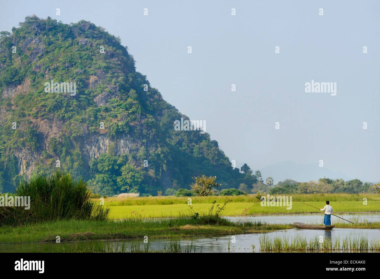 Myanmar Burma Kayin Karen State Stock Photos & Myanmar Burma Kayin ...