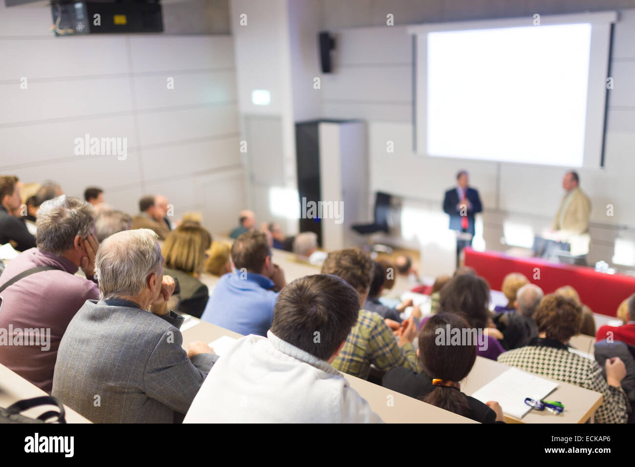 Faculty lecture and workshop Stock Photo - Alamy